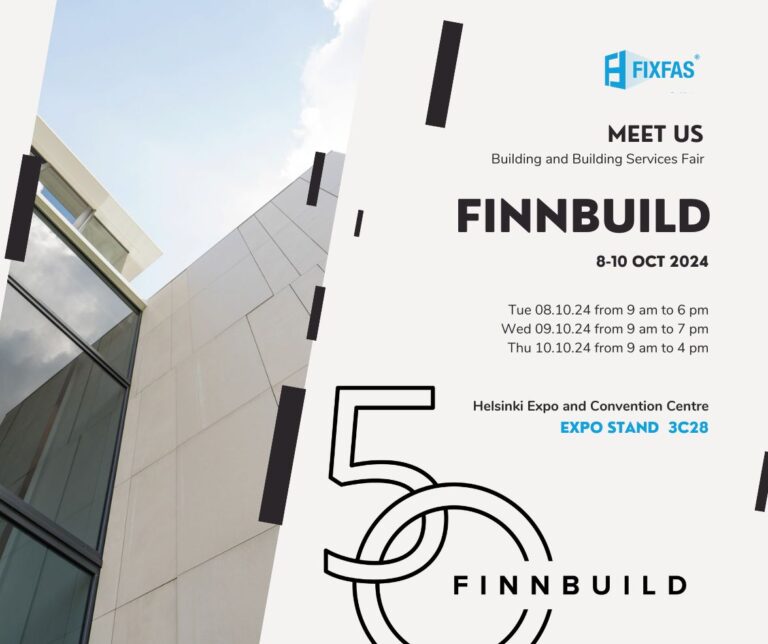 Osaleme FINNBUILD 2024 ehitusmessil | FixFas OÜ